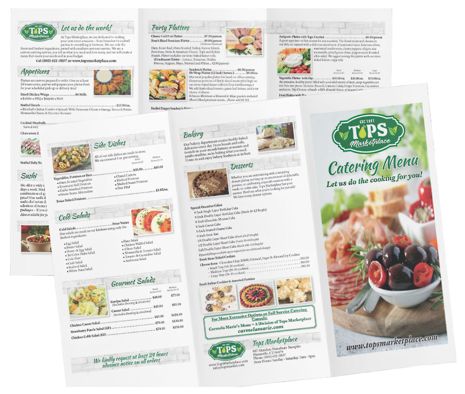 Catering | Tops Marketplace